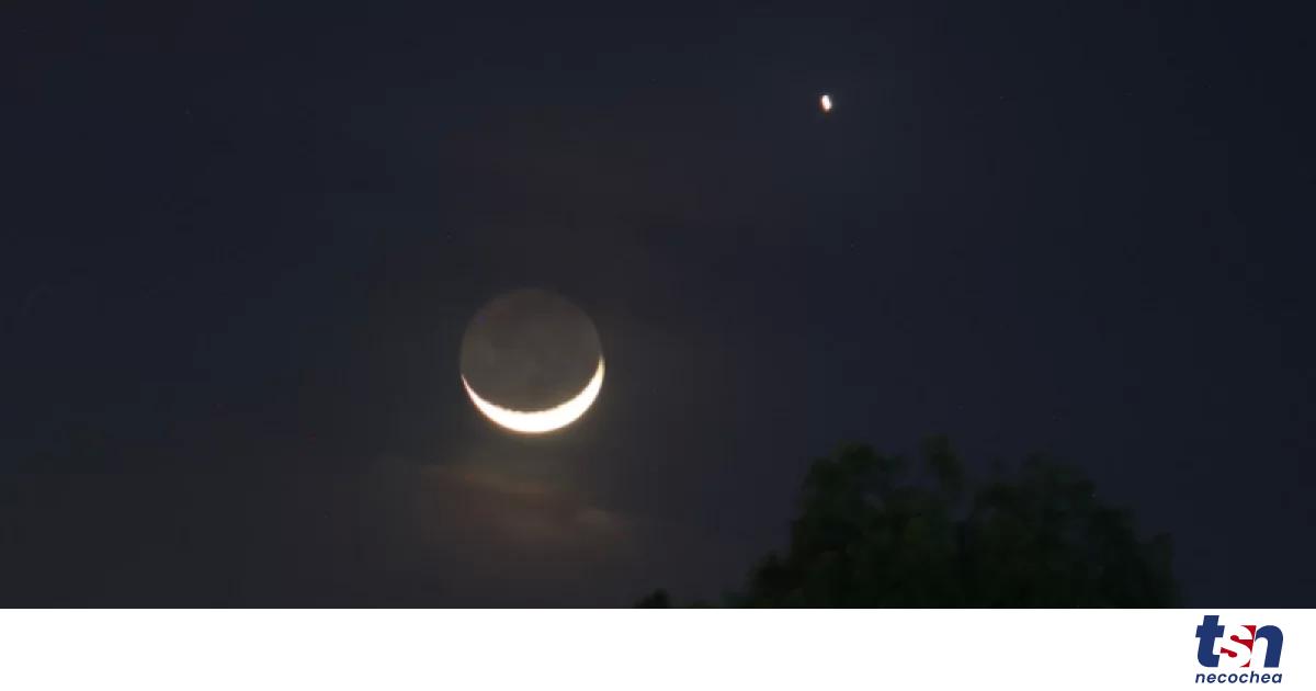 ¿Cuál es el planeta que aparece junto a la Luna en cada noche de ...